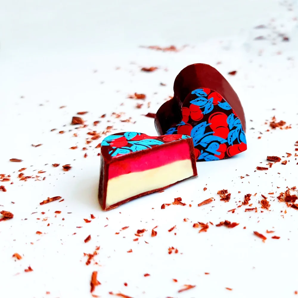 Bombón Yogurt Cereza - Paz Chocolatier